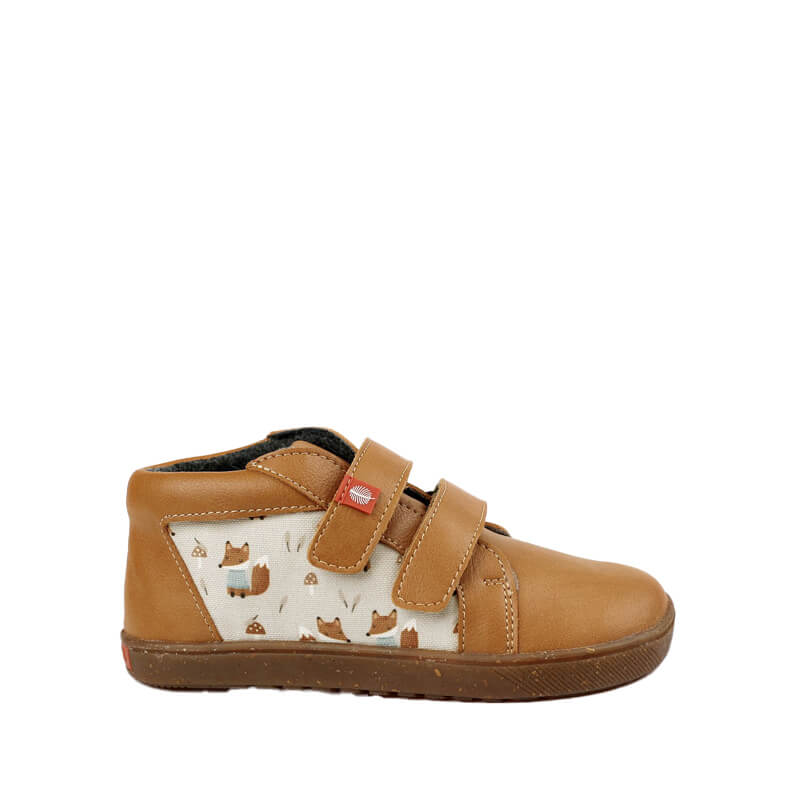 Tikki Lang.S Firefly Boots Walnut | Vegan Barefoot Boots