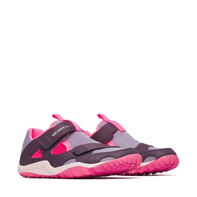 Merrell Hydro Quest Purple Pink | Barefoot Kids Sandals
