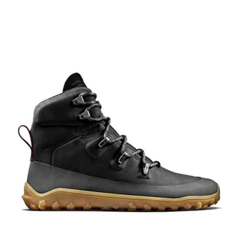 Vivobarefoot Men's Tracker Leather AT Obsidian | Hiking Boot