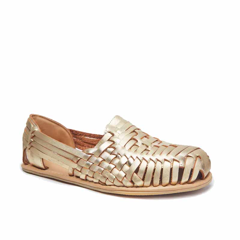 Origo Wide Huarache By Anya Sandal Gold | Slip-On Sandals